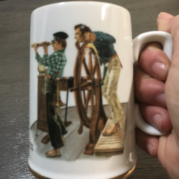 Norman Rockwell Museum | Other | Norman Rockwell Decor Cup | Poshmark